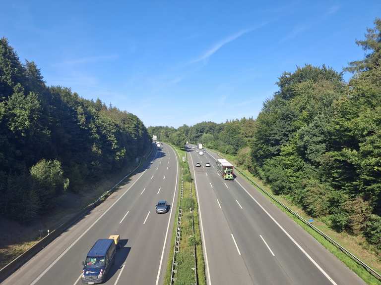 A2-Brücke zw. Stucken- und Obernberg : Radtouren und Radwege | komoot