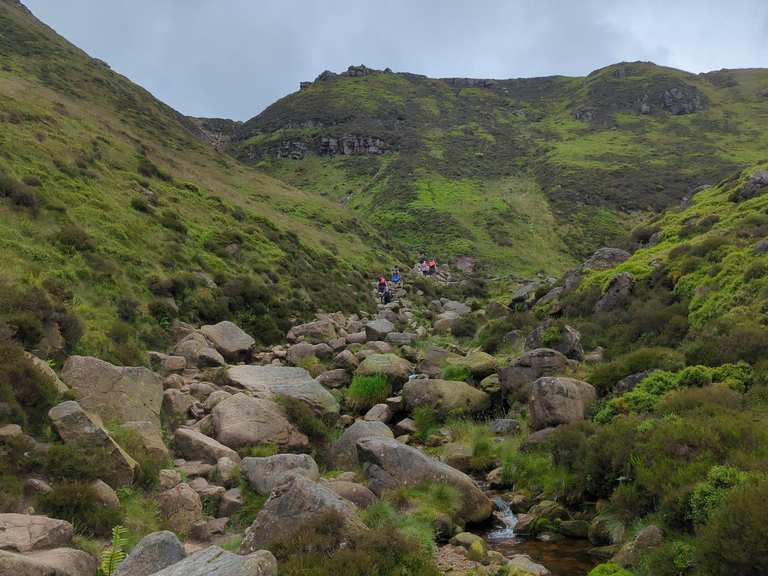 Crowden Brook view: Wanderungen und Rundwege | komoot