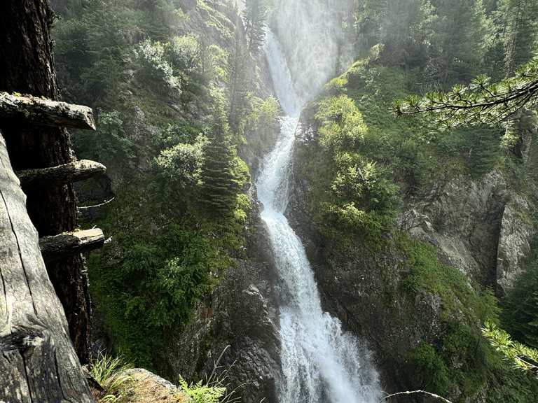 Waterfall Near Sölden Routes for Walking and Hiking | Komoot