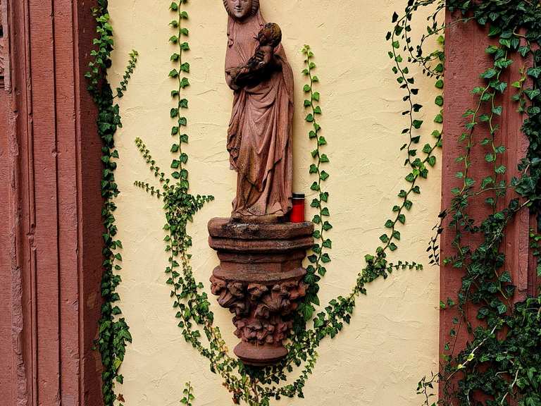 Statue de la Vierge Marie - Sentiers et pistes de VTT | Komoot