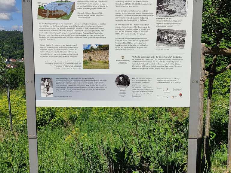 Itzelberg quarry viewing platform - Mountain Bike Trails & Tracks | Komoot