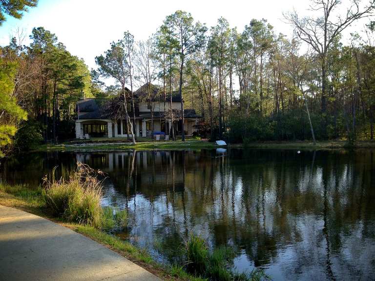 Shadow Lake and Cypress Lake Park loop — The Woodlands, Texas | Rennrad ...
