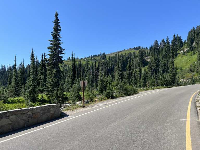 Longmire, Paradise, Valley Road, and Ruby Falls loop — Mount Rainier ...