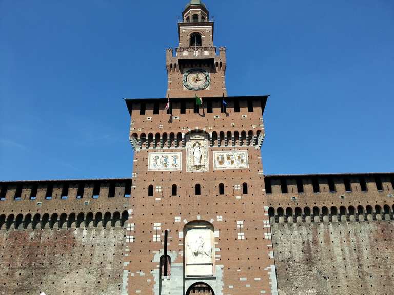 Torre del Filarete, Castello Sforzesco - Itinéraires de rando et marche ...