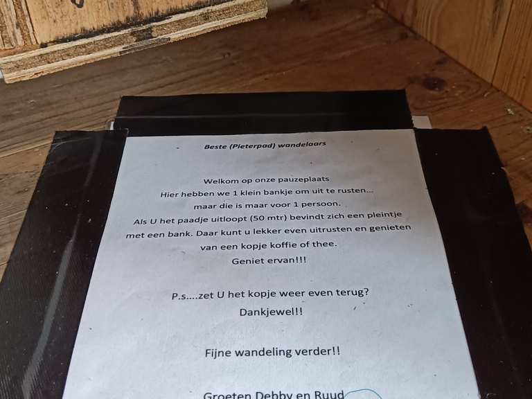 Aire de repos Pieterpad Vogelzang - Itinéraires de rando et marche | Komoot