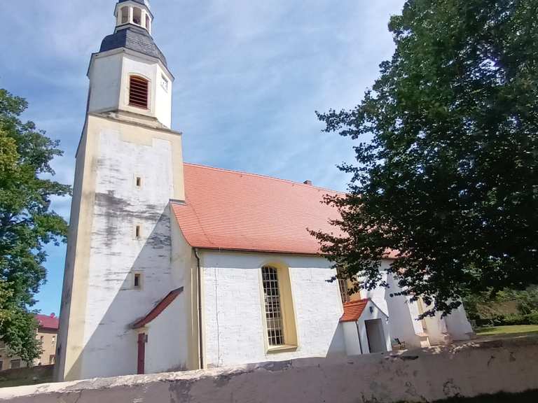 Village church Val Gardena - Cycle Routes and Map | Komoot