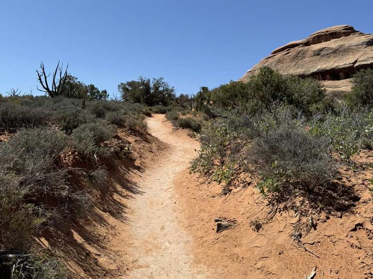 Full Devils Garden and the Primitive Trail loop — Arches National Park ...
