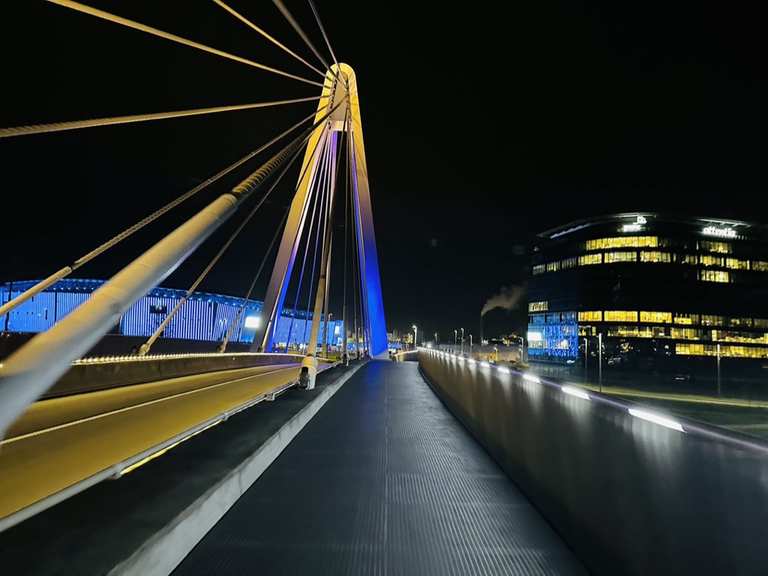 Ottergem Bridge Over the Ringvaart in Ghent - Cycle Routes and Map | Komoot