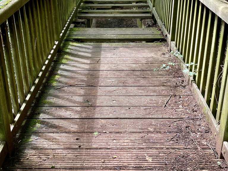 Makeshift bridge Routes for Walking and Hiking | Komoot