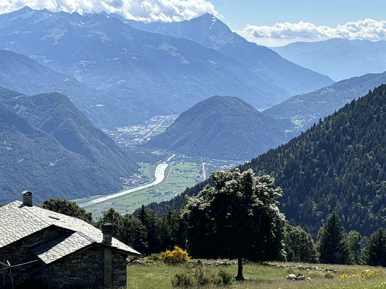 Salita da Gaggio di Polaggia a Prato Isio: percorsi ciclabili | Komoot
