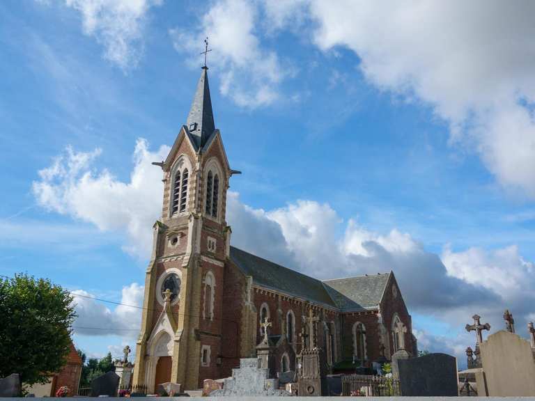Eglise Saint-Martin Notre Dame en Ardrésis de Brêmes - Itinéraires vélo ...