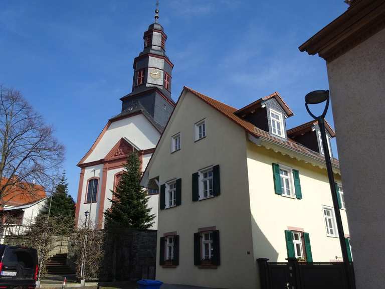Kath. Pfarrkirche St. Martin (Ober-Erlenbach) - Cycle Routes and Map ...