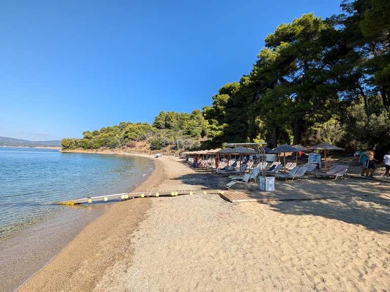 Aghia Eleni Beach: Wanderungen und Rundwege | komoot