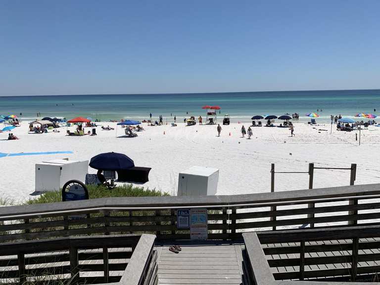 Ed Walline Public Beach Access via Timpoochee Trail — Santa Rosa Beach ...