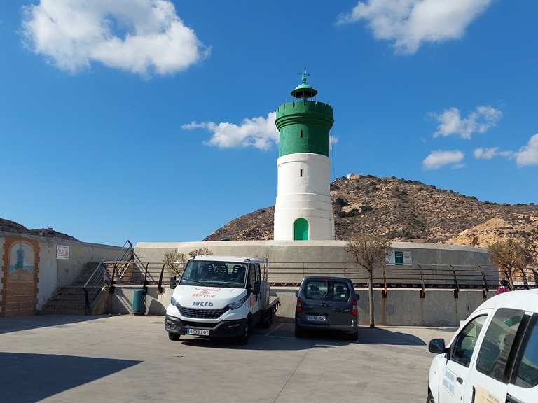 Faro del Dique de la Curra : Radtouren und Radwege | komoot