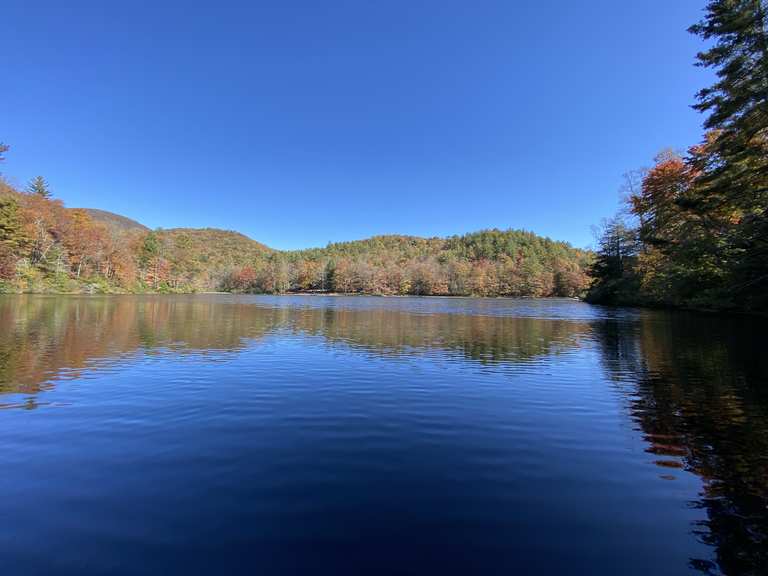 Lake Winfield Scott via Woody Gap loop from Dahlonega — Lumpkin County ...