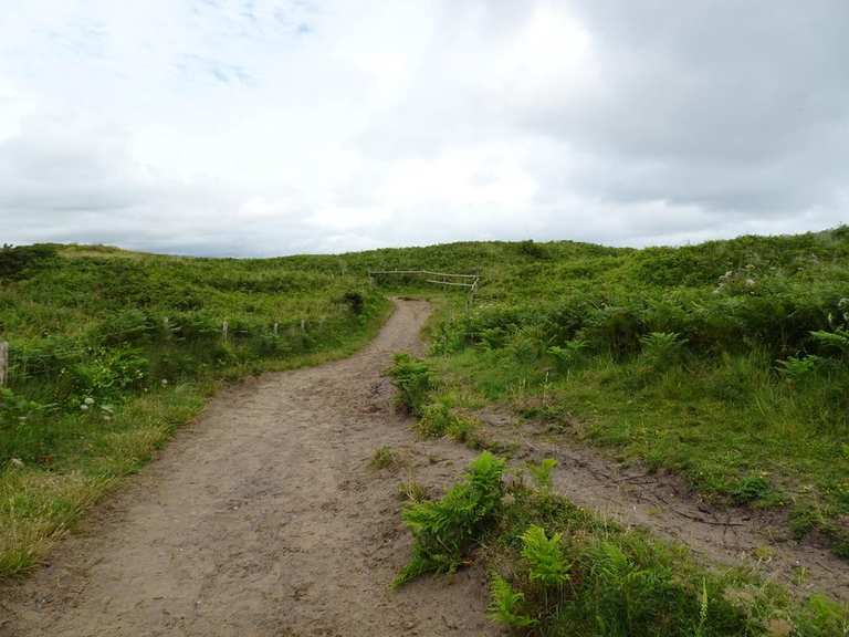 De Penally Station a Tenby South Beach -- Parque Nacional de la Costa ...