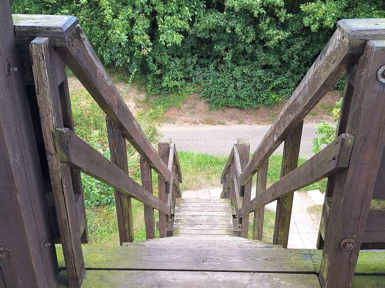 Krückenberg Observation Tower Road Cycle Routes and Map | Komoot