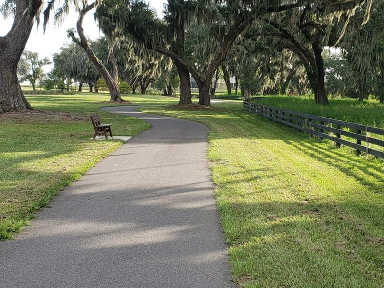 The Villages Golf Cart Paths Cycle Routes and Map | Komoot