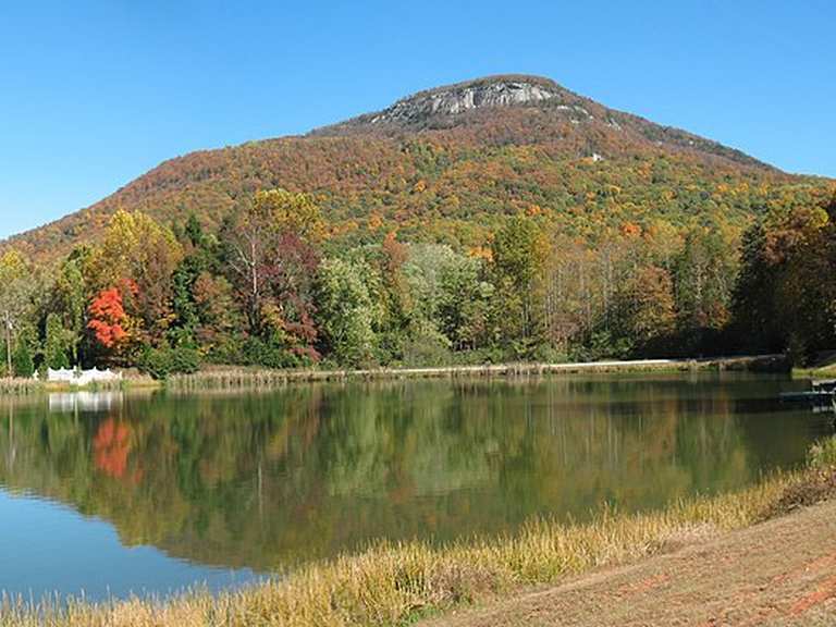 Unicoi State Park nach Chambers Lake über Helen loop — White County ...