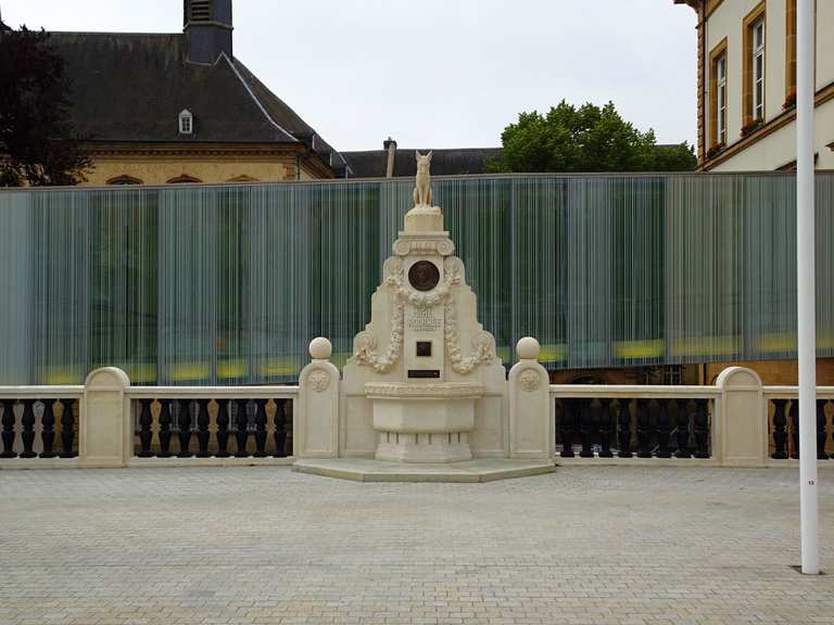 Michel Rodange Monument Routes for Walking and Hiking | Komoot