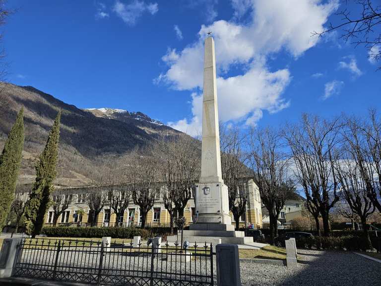 Historische Via Valtellina von Tirano zur Schweizer Grenze | Wanderung ...