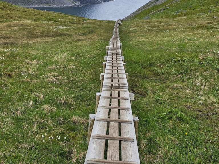 New Stairway between Kvalvik and Forsvatnet Routes for Walking and ...