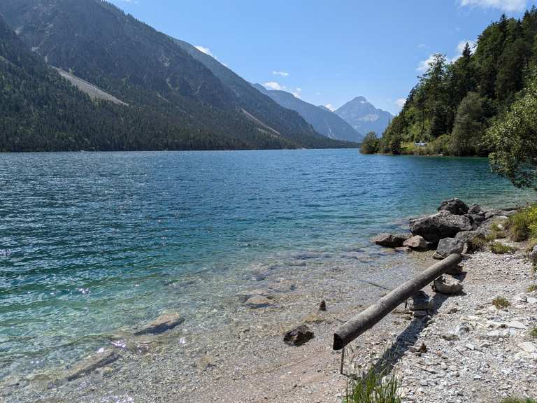 Am Plansee entlang – Plansee Runde von Bichlbach Almkopfbahn ...