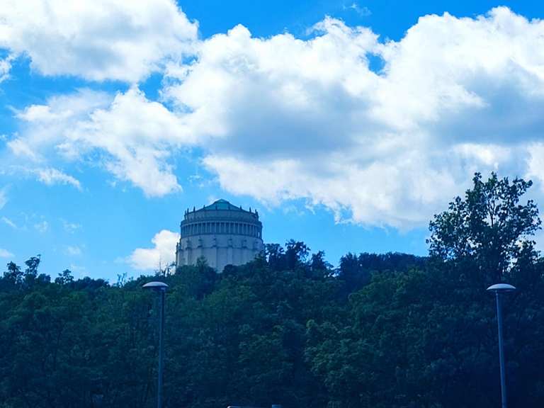 View of the Kelheim Liberation Hall - well worth a visit! Road Cycle ...