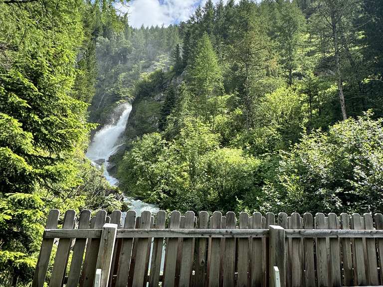 Waterfall Near Sölden Routes for Walking and Hiking | Komoot
