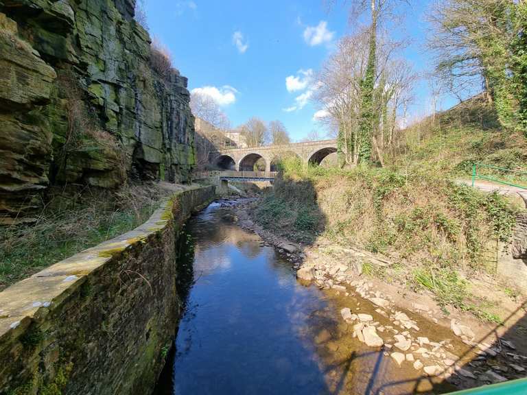 Torrs Riverside Park and Millennium Walkway Routes for Walking and ...