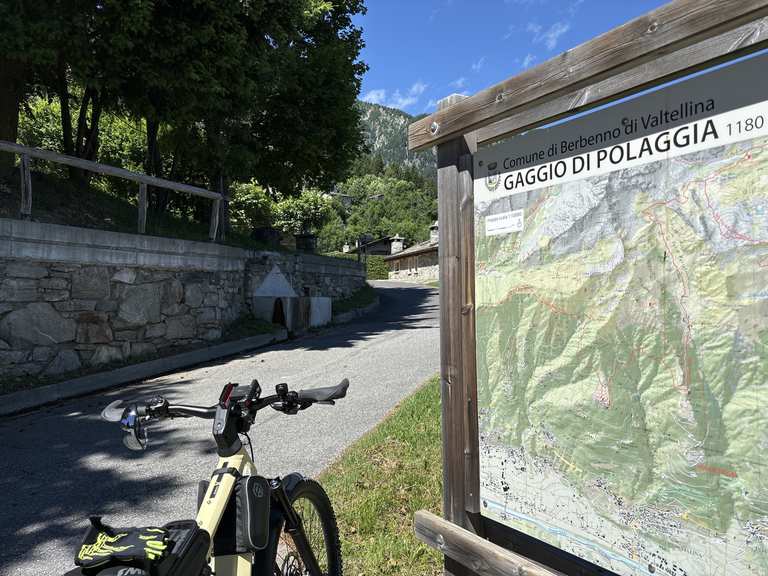 Salita da Gaggio di Polaggia a Prato Isio: percorsi ciclabili | Komoot