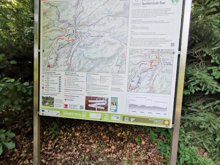 Rest Area at 'Die Welt Sind Wir' Rock Routes for Walking and Hiking ...