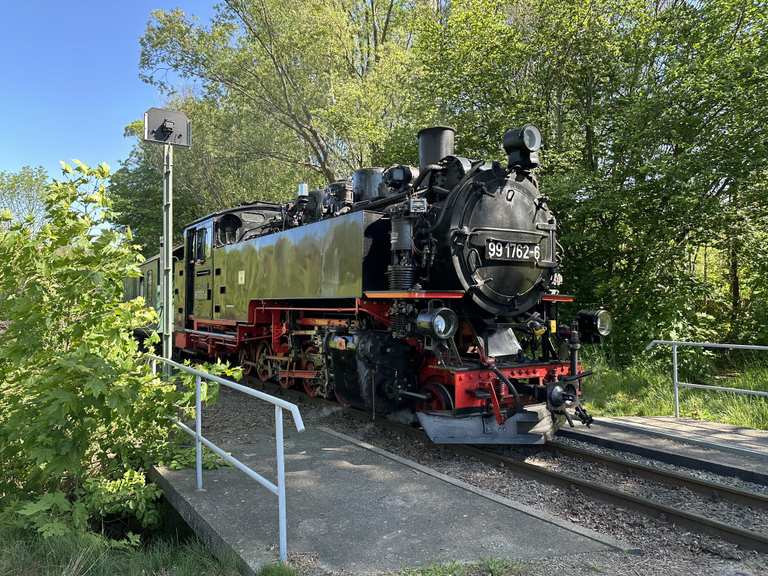 Weißeritztalbahn stoomtrein wandelroutes en hikes | Komoot