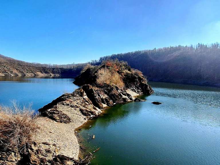 Public Toilet at Urft Dam Routes for Walking and Hiking | Komoot