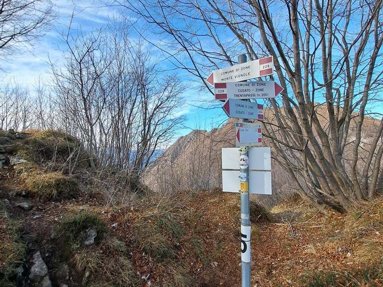 Monte Vignole Gipfelweg von Cusato (über CAI 229) | Wanderung | Komoot