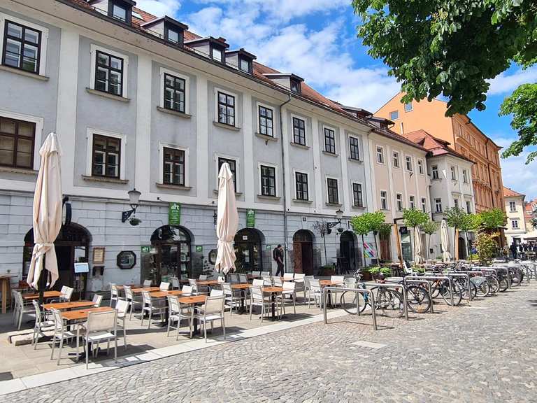 Novi Trg (Neuer Platz), Ljubljana : Radtouren und Radwege | komoot
