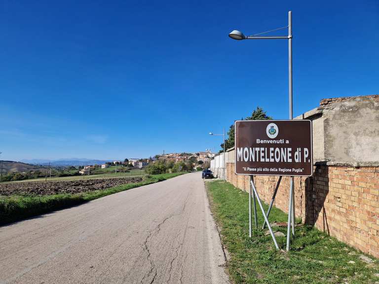 Monteleone di Puglia fietsroutes en kaart | Komoot