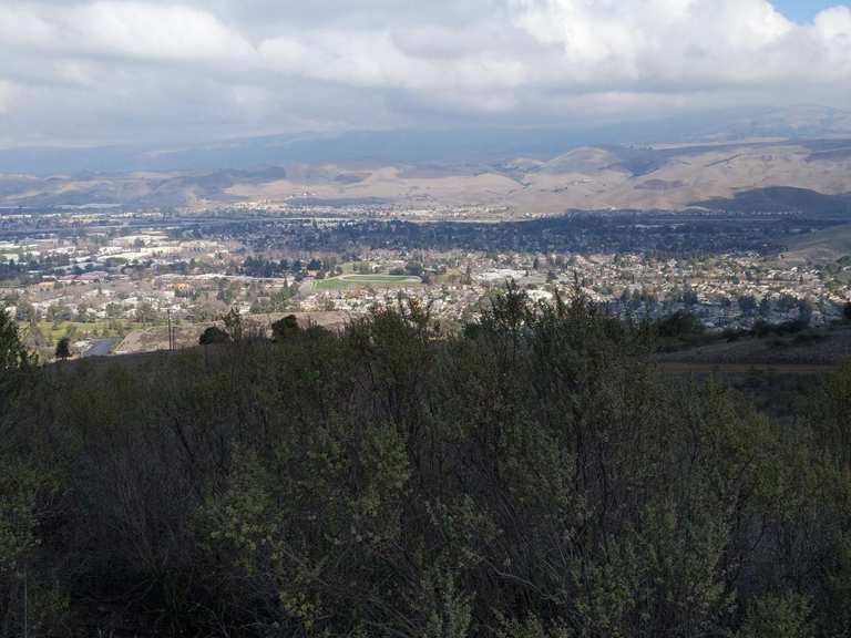Coyote Peak, Hidden Springs & Ohlone Trail loop — Santa Teresa County ...
