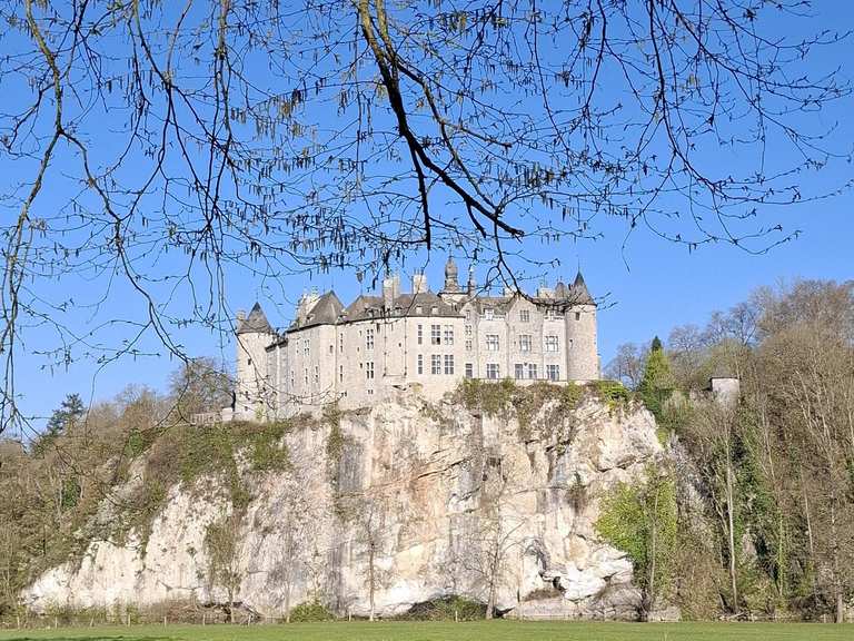 Walzin Castle – View of Château de Walzin loop from Furfooz | hike | Komoot