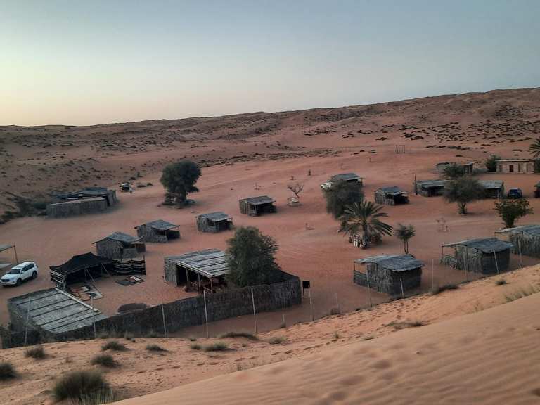 Nomadic Desert Camp Routes for Walking and Hiking | Komoot