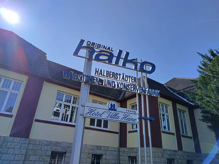 Hotel Villa Heine und Halberstädter Wurst- und Konservenfabrik ...