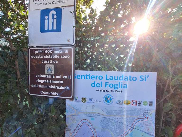 Parcours cyclo-pédestre Umberto Cardinali (Ligne 3) - Itinéraires vélo ...