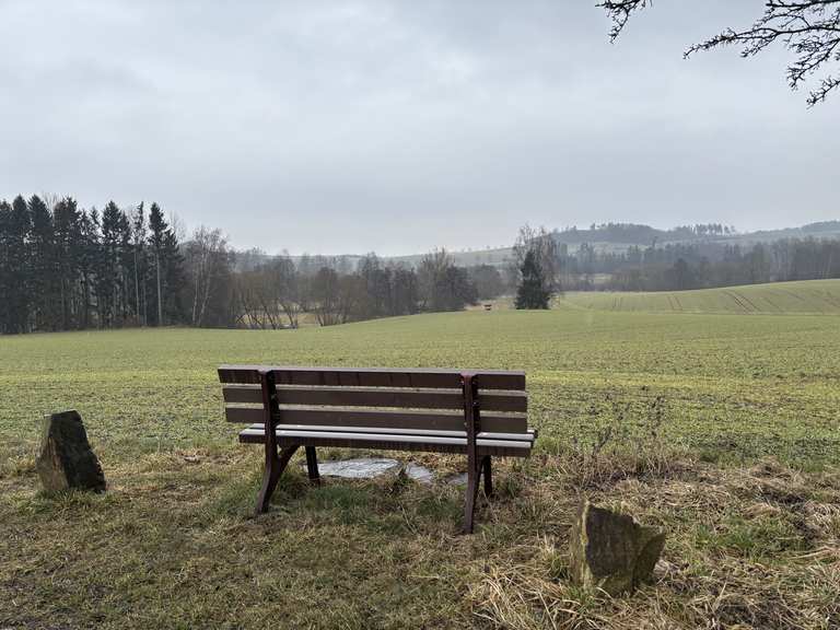 Bank mit traumhafter Aussicht: Wanderungen und Rundwege | komoot
