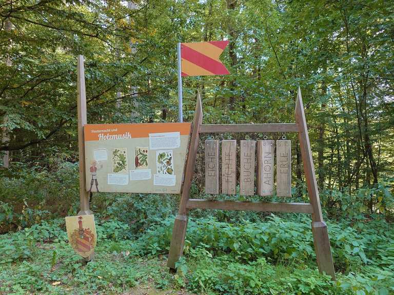Info point wood music Routes for Walking and Hiking | Komoot