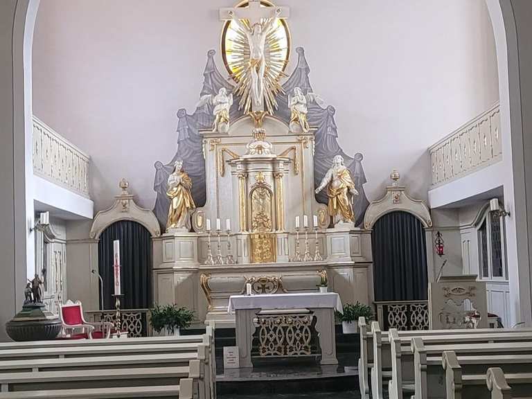 Kath. & Ev. Kirche St. Nikolaus Kaub: Wanderungen und Rundwege | komoot