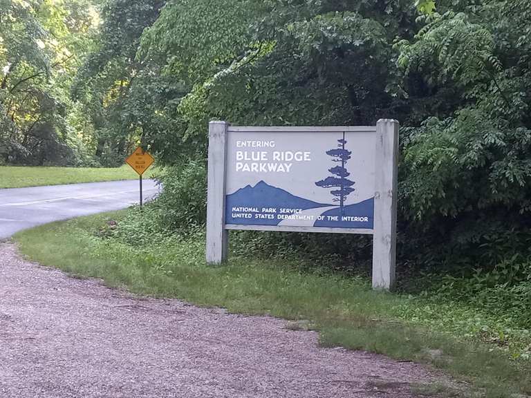 Blue Ridge Parkway nach Cherokee Hill Climb: Rennradfahren und ...