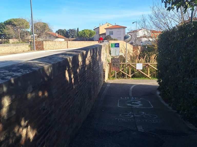 Percorso Ciclo-Pedonale Umberto Cardinali (Linea 3): percorsi per bici ...