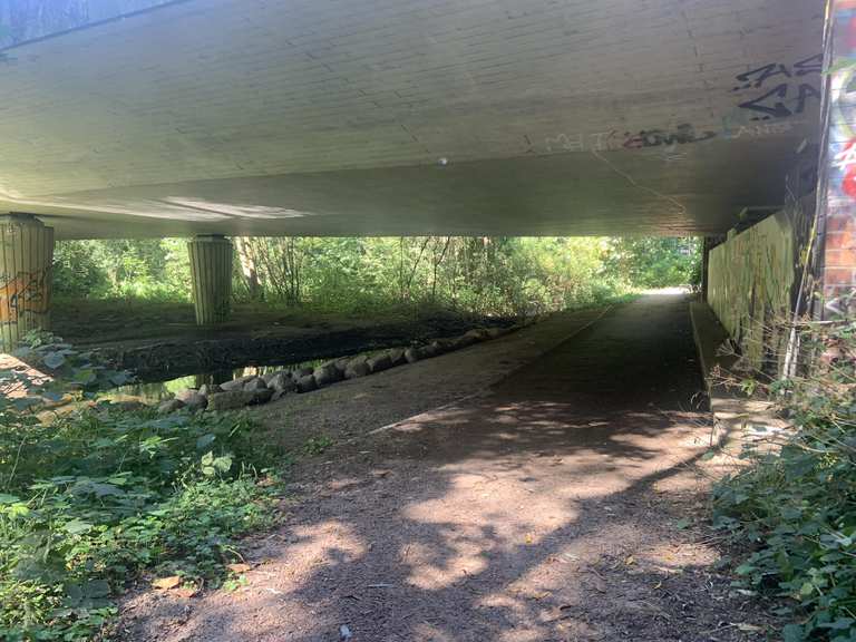 Bahnstraße Underpass (Aue Stream) - Cycle Routes and Map | Komoot