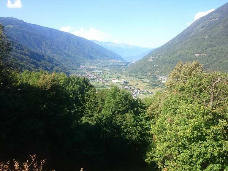Col du Mortirolo de Via Orti à Mazzo di Valtellina Itinéraires vélo et ...